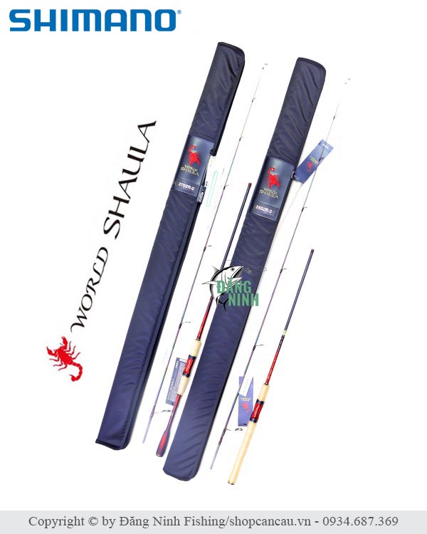 Cần lure Shimano World Shaula - Made in Japan